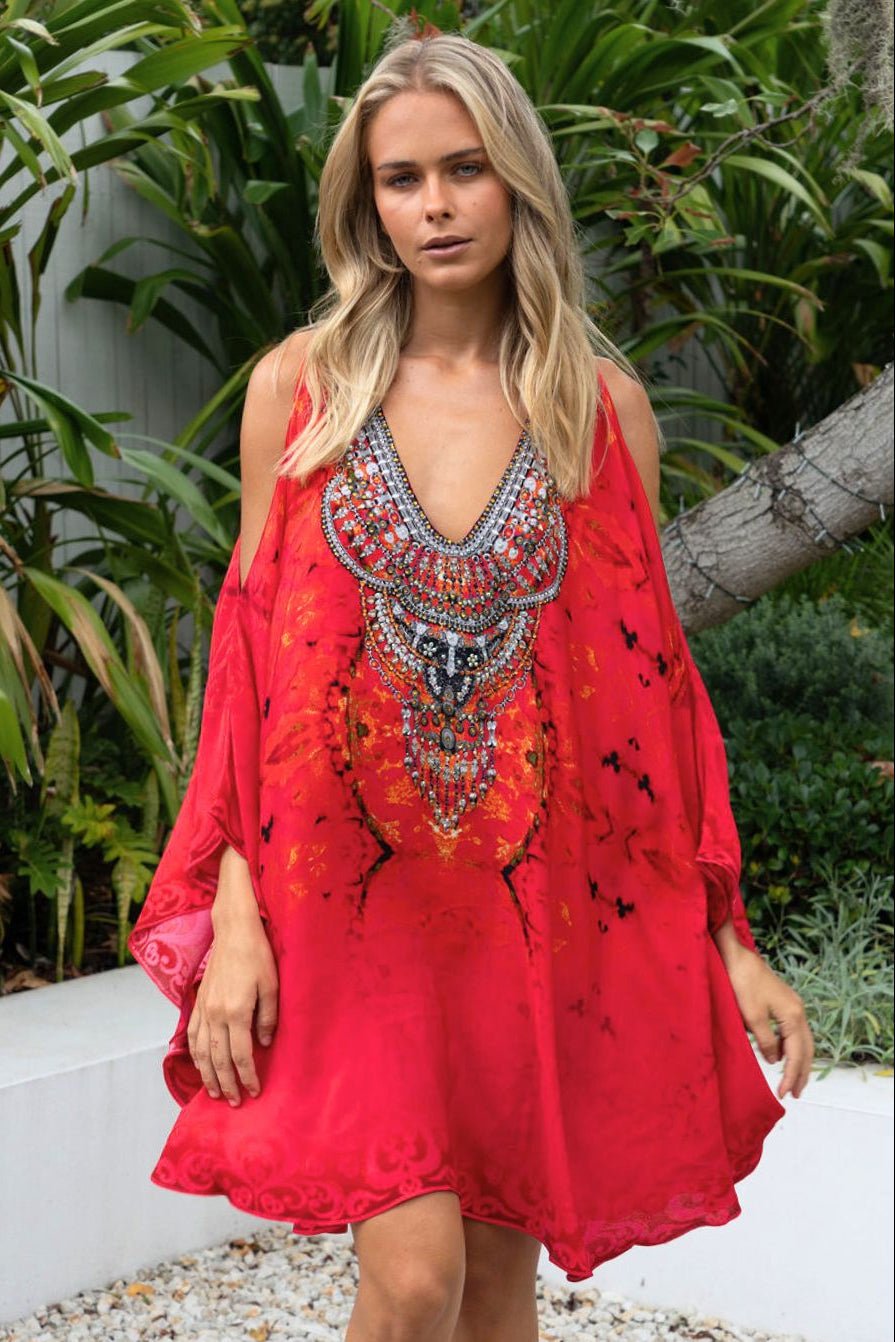 Fearless Her Kaftan Dress – Czarina